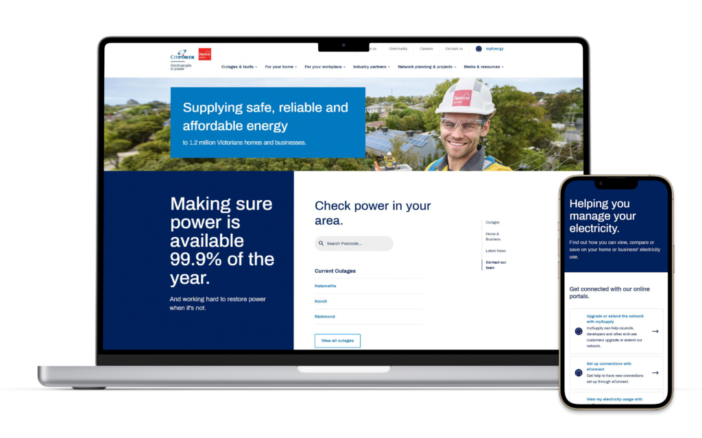 CitiPower Powercor - Our Work | Arcadian Digital